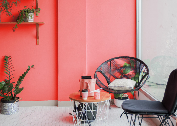 Canlı Mercan Rengi ile Dekorasyon - EvHayat